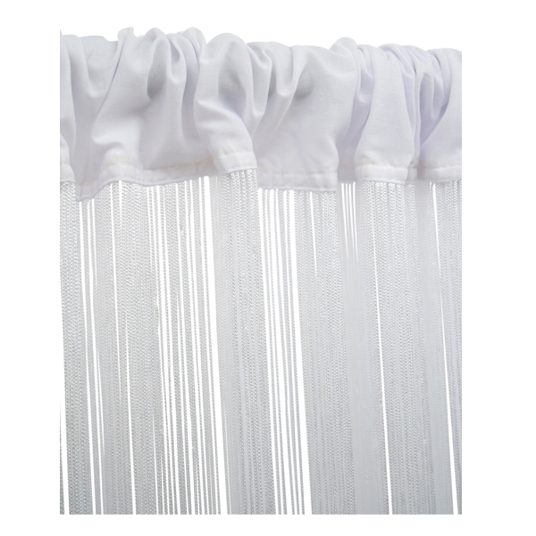 White Fringe Curtains | Luxury Event Design & Decor for Colorado Events